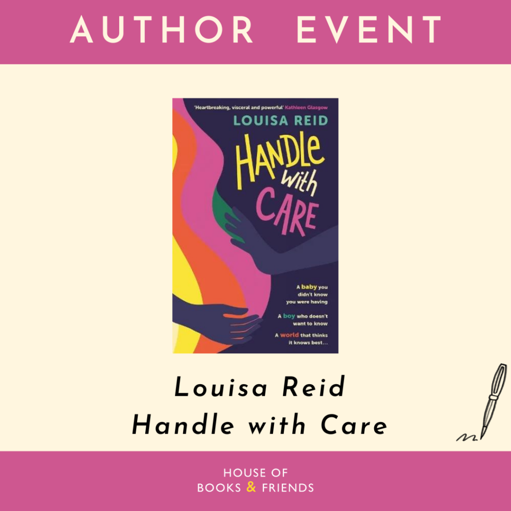 Louisa Reid in conversation with Amy Beashel: Handle with Care | House of Books & Friends