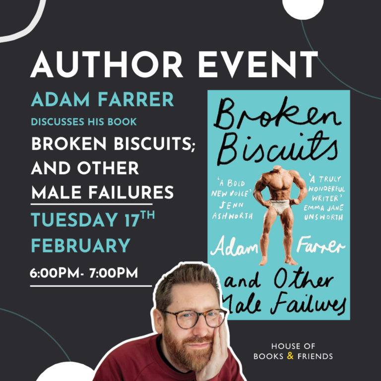 AUTHOR EVENT: 'Broken Biscuits; and Other Male Failures' with Adam ...
